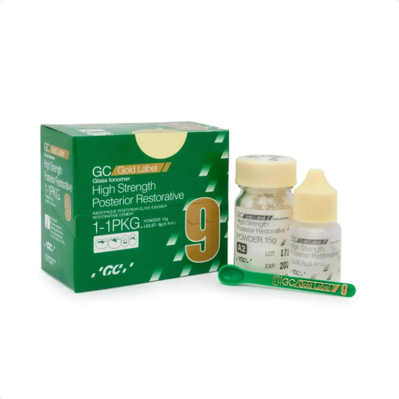 GC Gold Label 9 High Strength Posterior Restorative GIC 15 G – Meddent ...